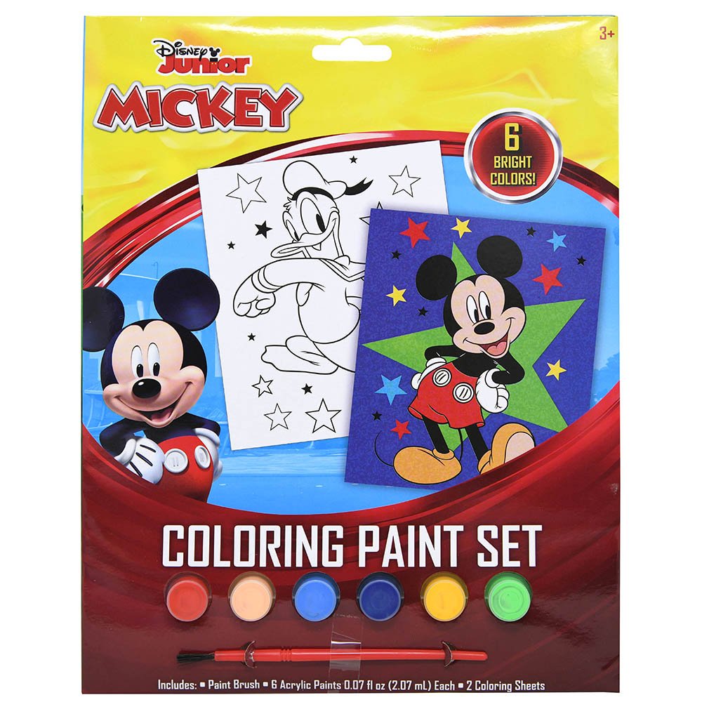 Mickey Mouse Paint Set