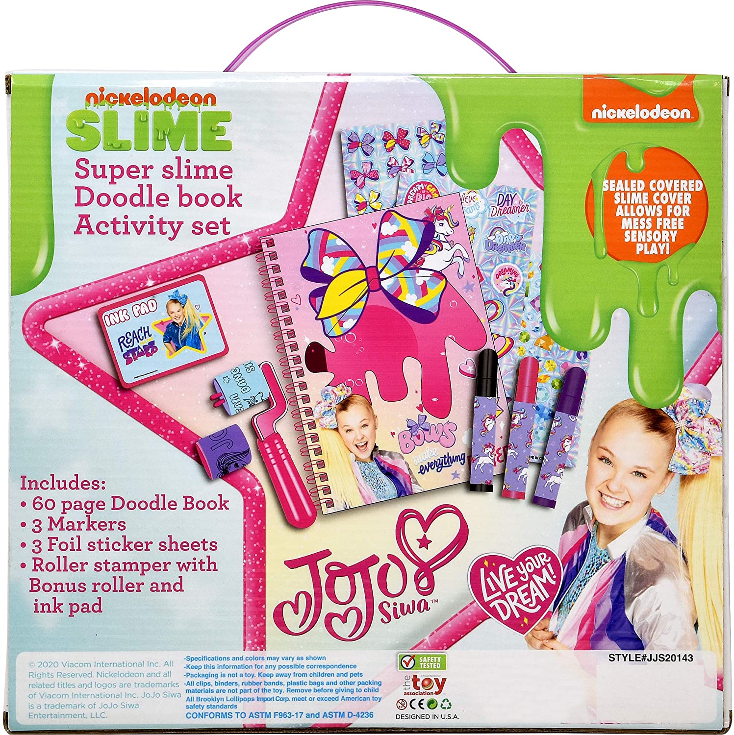 Jojo Siwa Slime Journal