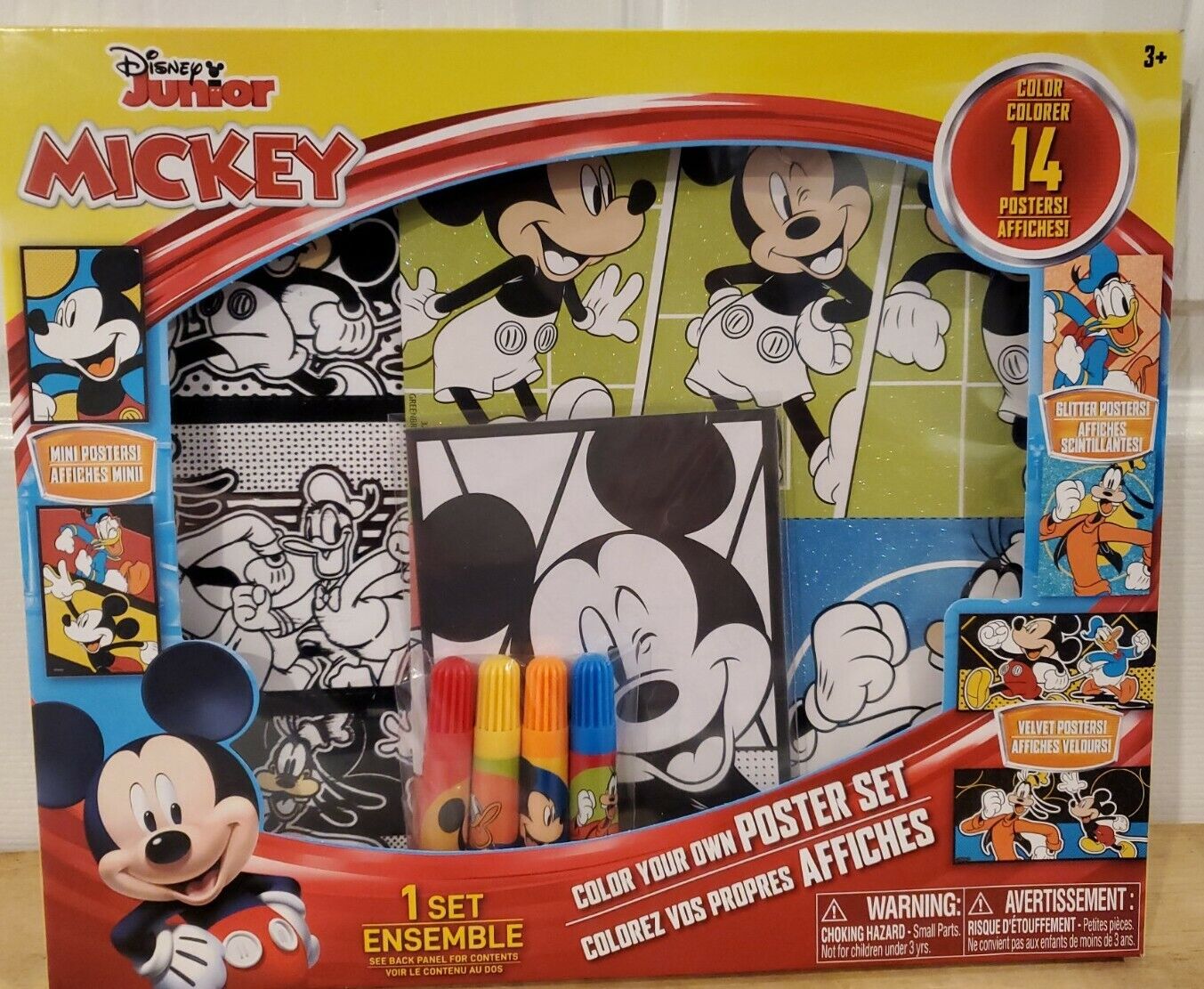 Mickey Mouse Colour Your Poster